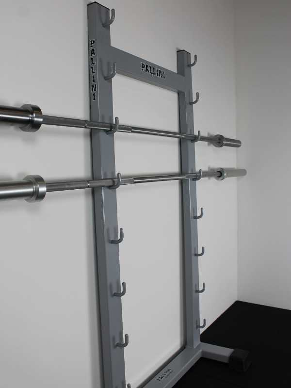 Horizontal Barbell Rack · Stores 8